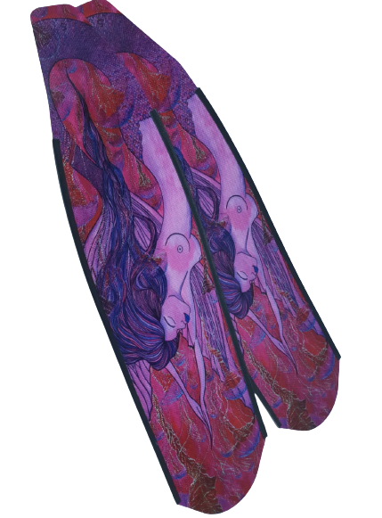 DiveR Australia -#1 AWARD WINNING Freediving fins (Pink Mermaid ...