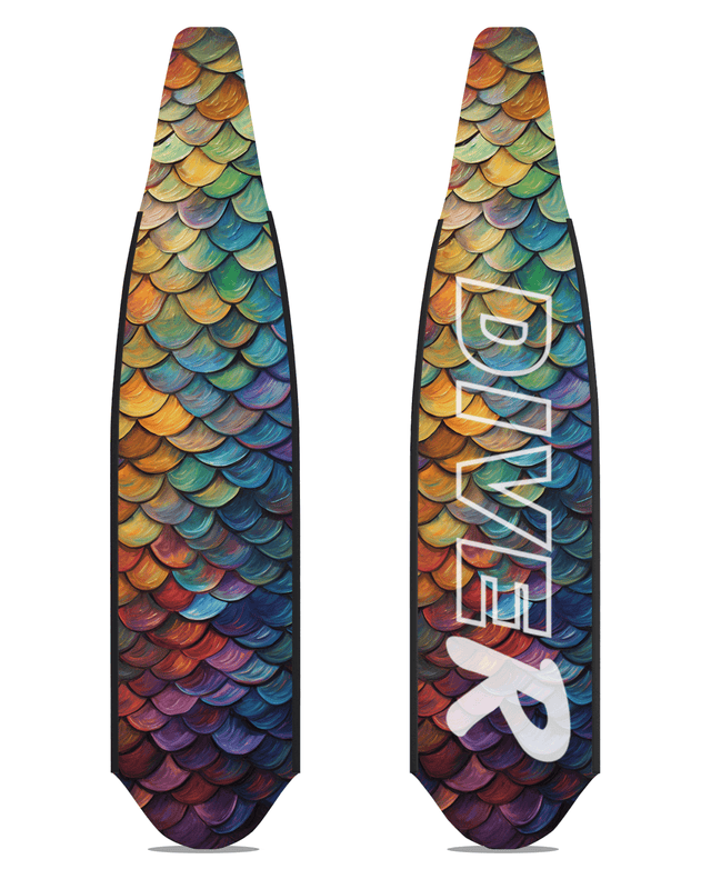 DiveR Australia -#1 Freediving carbon dive fins (PARROT FISH) – DiveR Fins